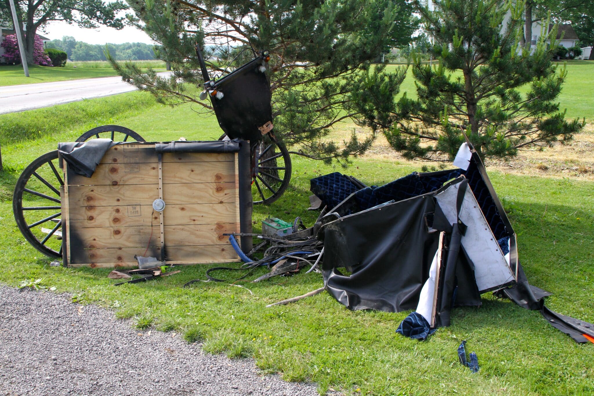 Hit, Skip Car vs. Buggy Accident Sends Four to Hospital | Geauga County ...