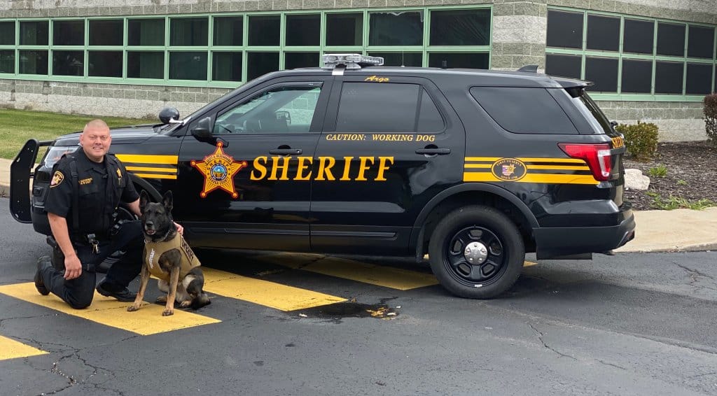 Sheriff’s Office K9 Argo Receives Body Armor | Geauga County Maple Leaf
