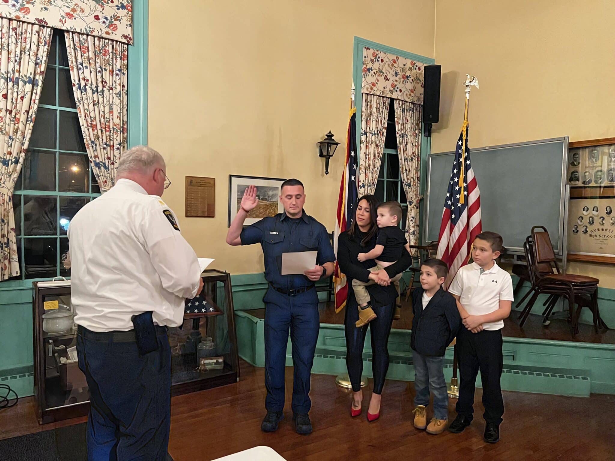 Russell FD Cheers Two New Assistant Chiefs | Geauga County Maple Leaf